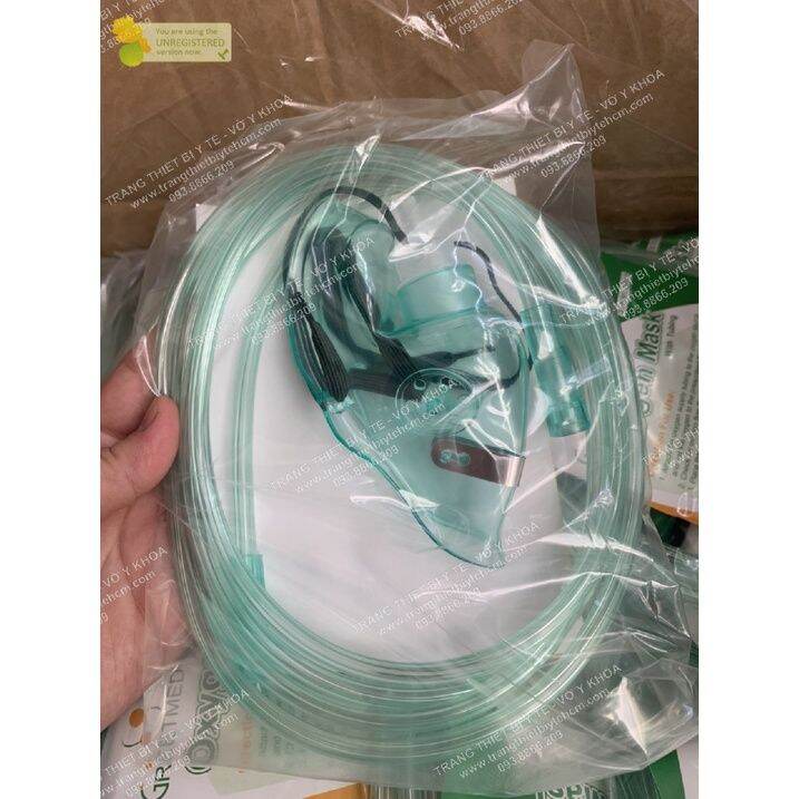Mặt nạ thở oxy không túi, mask oxy, oxygen mask | Lazada.vn
