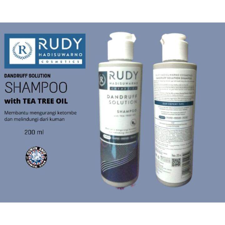 Rudy Hadisuwarno Dandruff Solution Shampoo With Tea Tree Oil 200ml ...