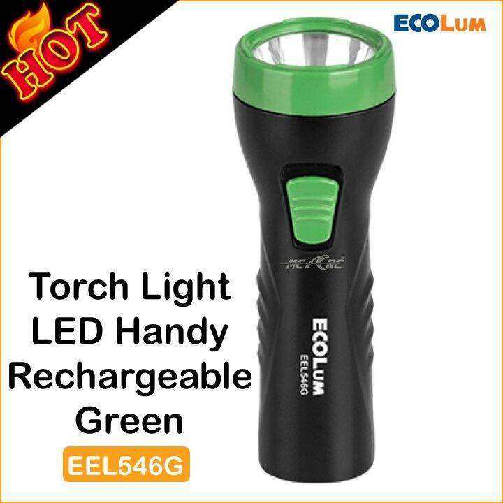 Ecolum Rechargeable Flashlight LED Handy Original | MC ARC | Authentic ...