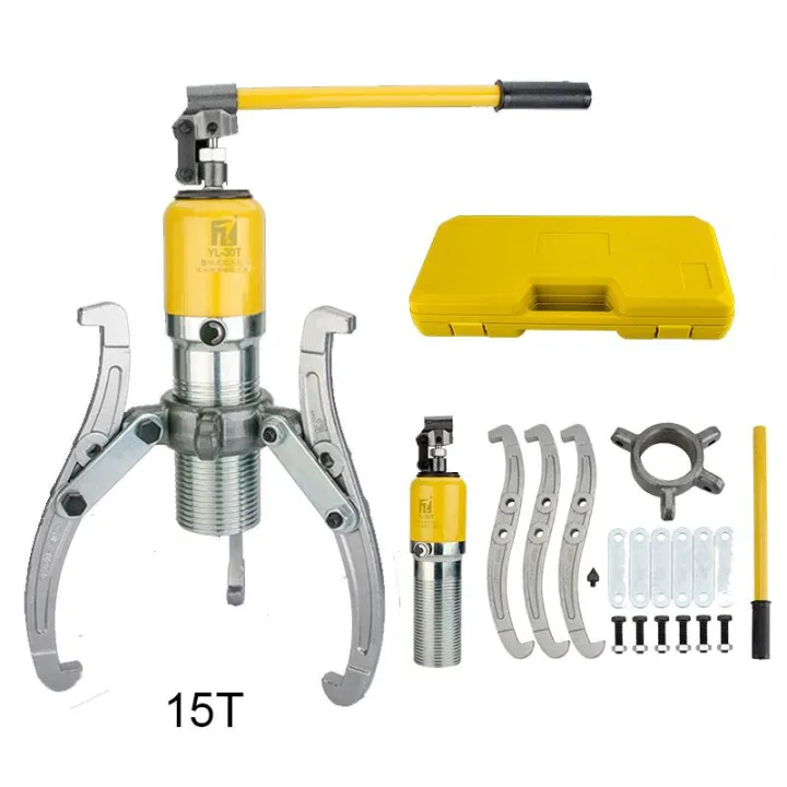 15T Industrial Grade Integral Type Hydraulic Puller Extractor Gear ...