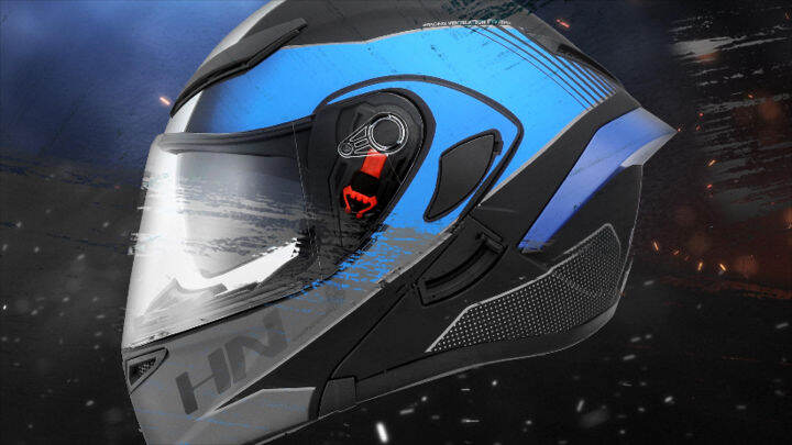 HNJ 937 Modular Helmet Motorcycles Full Face Modular Helmet With Dual ...