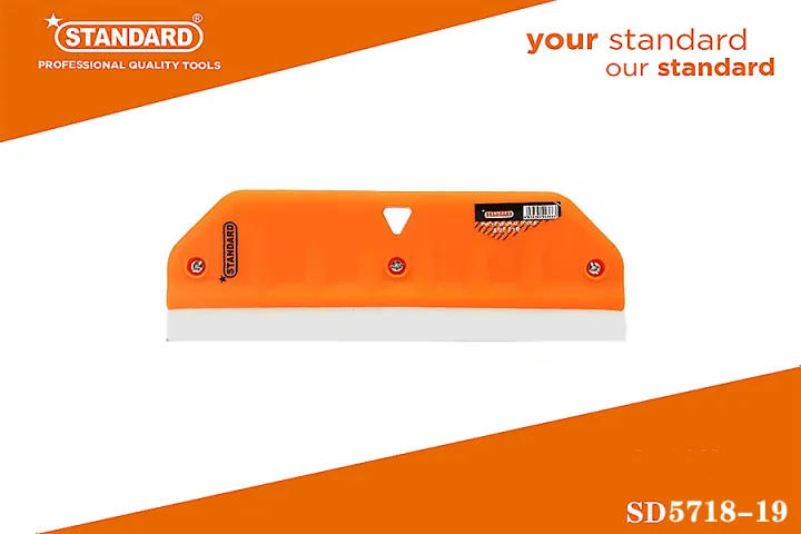 STANDARD 8inch Plastic Rubber Scrapper Wall plastering, paint scraper ...