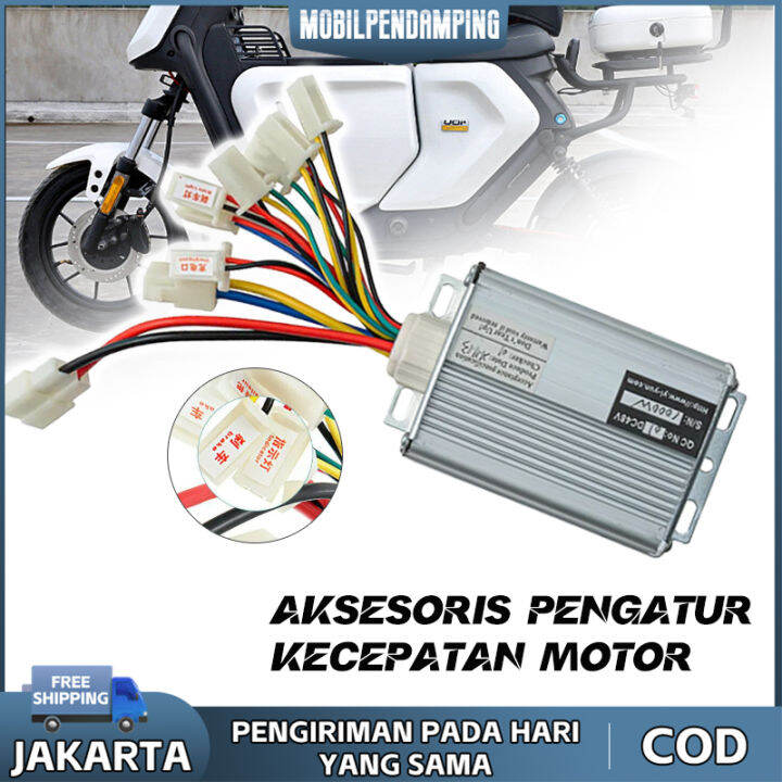 Controler Sepeda Listrik Brushed Controller Kuas Motor Pengontrol 36V ...