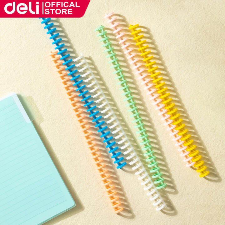 Deli Binder For Refillable Paper Sheets Trimmable Up to 100 Sheets ...