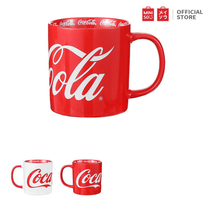 MINISO x Coca-Cola แก้วมัคเซรามิค แก้วเซรามิค 440ml Coca Cola Mug ...