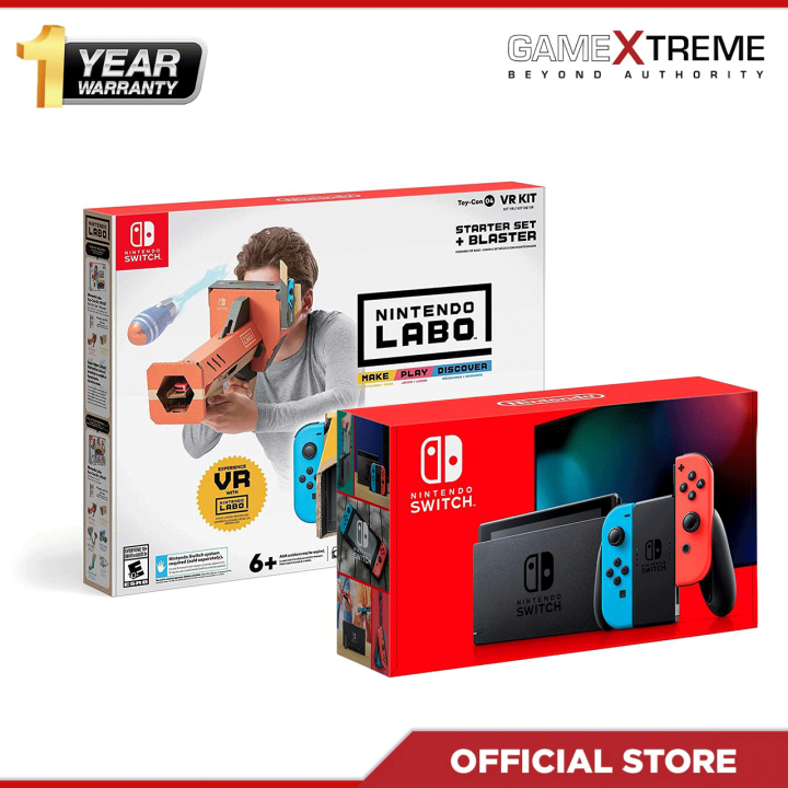 Nintendo Switch Console V2 Improved Battery Life (Asian) with Free ...