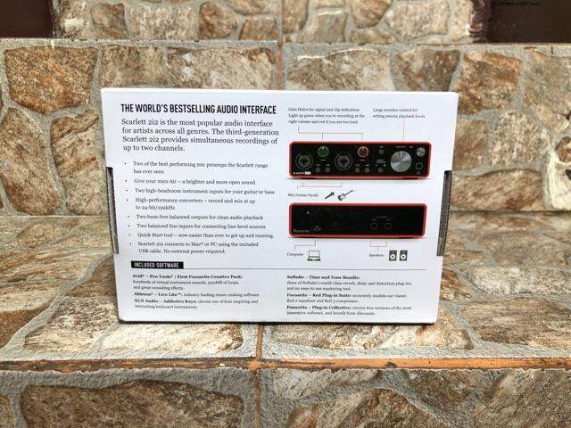 audio mixer with equalizer Audio cable audio mixer amplifier Focusrite Scarlett 2i2 3rd Gen ...