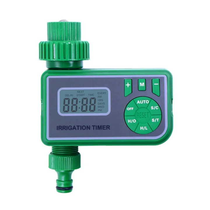 LCD Automatic Intelligent Irrigation Timer Garden Watering Hose Water ...