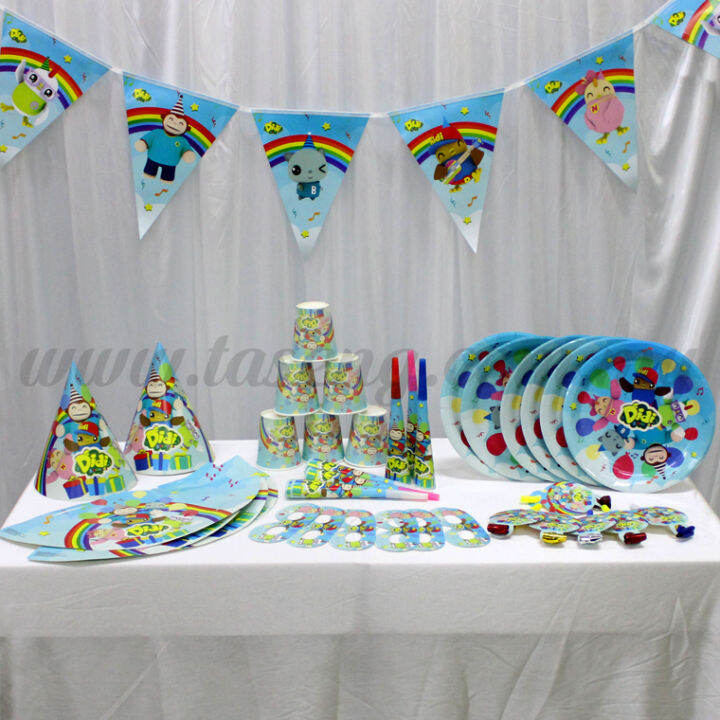 DIDI & Friends Party Pack (7 in 1) | Lazada