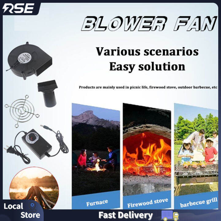 【COD】9733 Blower Fan with Speed Controller DC12V 6000RPM Cooling Fan ...