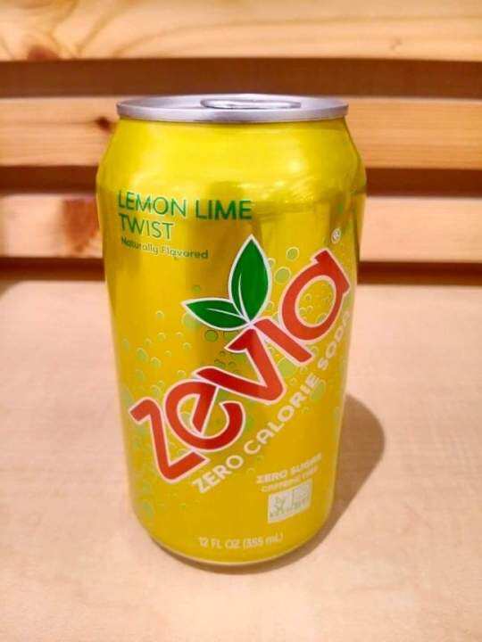355ml Zevia Zero Calorie & Sugar Soda Lemon Lime Twist Naturally Flavored | Lazada PH