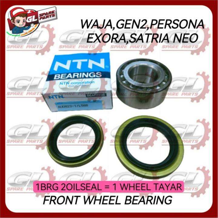 PROTON WAJA GEN2 PERSONA EXORA SATRIA NEO (FRONT) WHEEL BEARING NTN NSK ...