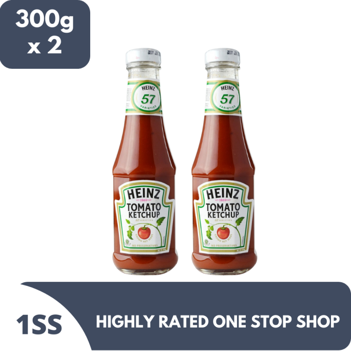 Heinz Tomato Ketchup 300g x 2 | Lazada PH