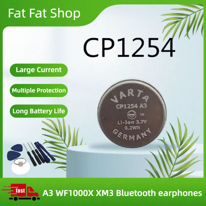 VARTA CP1254 A3 1254 Rechargeable battery Volta 3.7V for Sony WF ...
