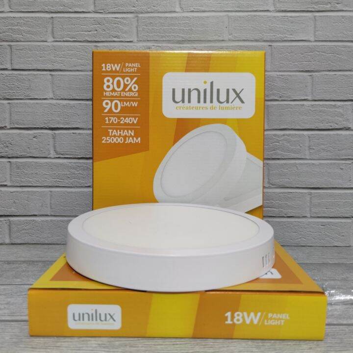 LAMPU DOWNLIGHT LED PANEL OB BULAT 18W 18W KUNING WARM WHITE 3000K ...