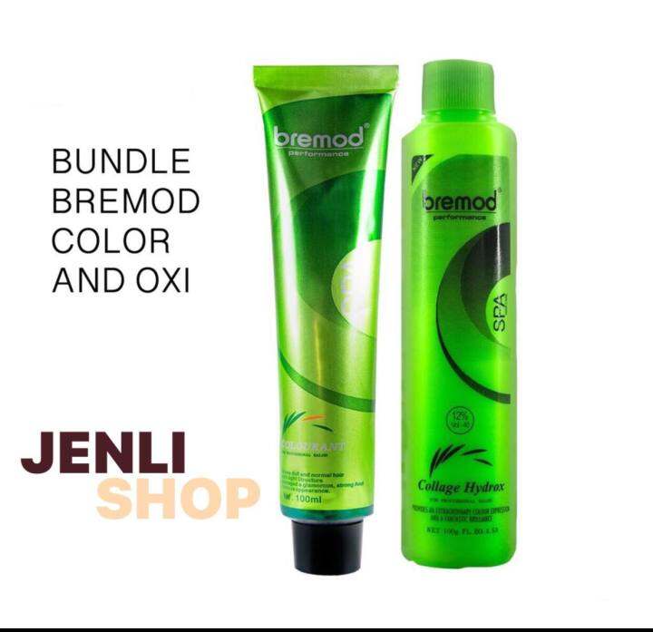 Bremod hair color ( 7.1- gray) with 12% oxidizer | Lazada PH
