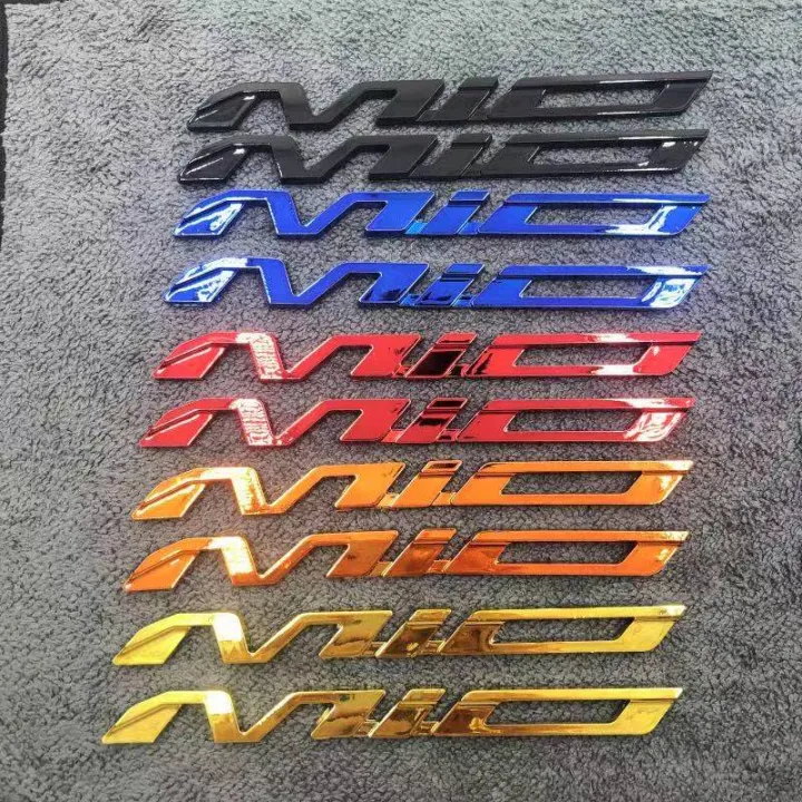 Mio Logo Emblem with Star Light Sticker for Motorcycle | Lazada PH
