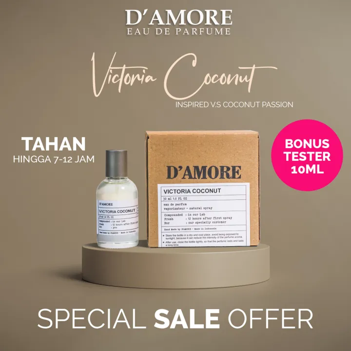 PARFUM VICTORIA COCONUT INSPIRED BY COCONUT PASSION | PARFUM CEWE ...