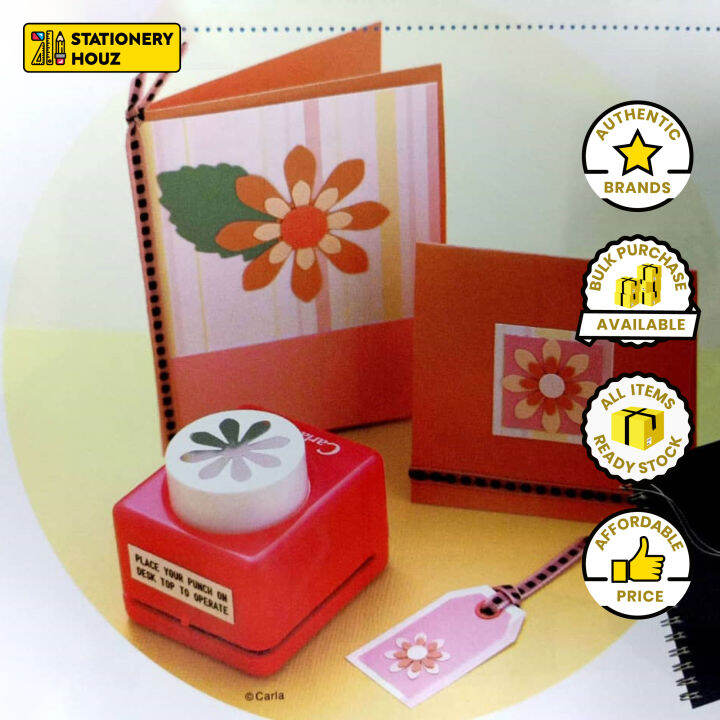 Stationery Houz Carla Craft CP2 MEDIUM Punch/Group 1/Shape Punch/Paper ...