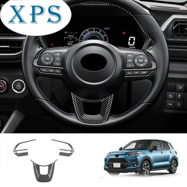 xps 3Pcs/Set Car Steering Wheel Decoration for TOYOTA Raize 200 Series ...