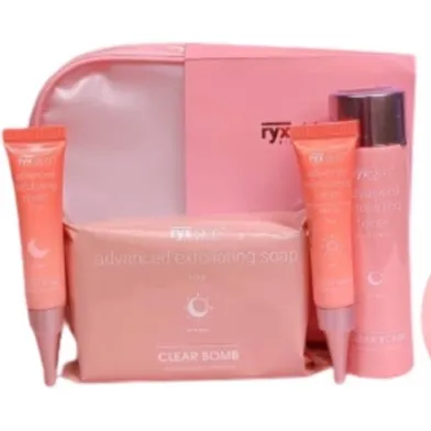 Ryx Skincerity CLEAR BOMB Advanced Exfoliating Kit new packaging ...