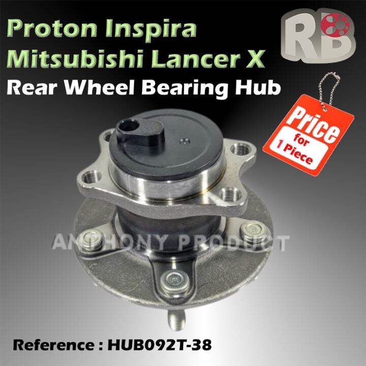 RB Proton Inspira, Mitsubishi Lancer Rear Wheel Bearing (1 Piece) ref ...