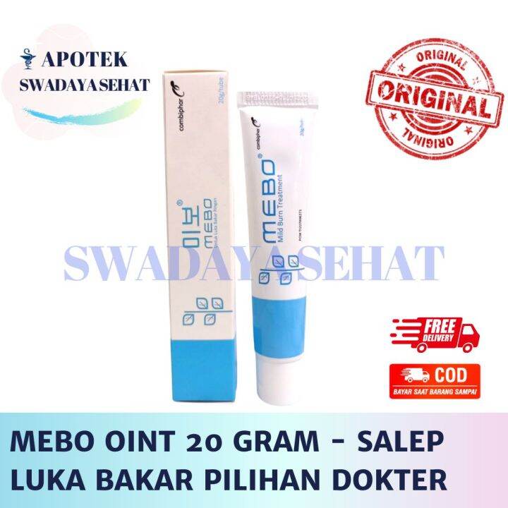 MEBO OINT 20 GRAM - Salep Luka Bakar Burn Injury Krim Cream P3K ...