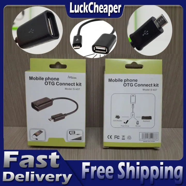 mobile phone usb-v8 otg connect kit V8 OTG Connect kit Micro Usb Cable ...
