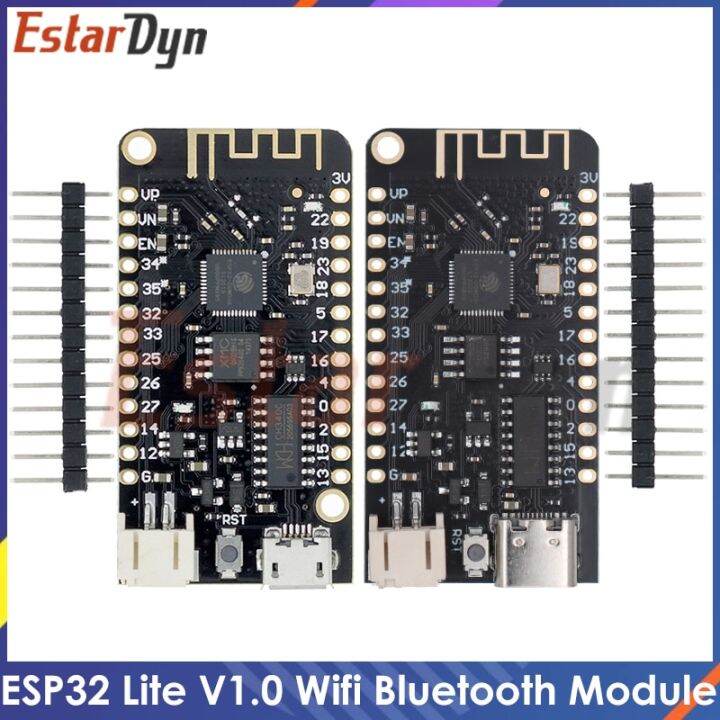 ESP32 Lite V1.0.0 Wifi Bluetooth Development Board เสาอากาศ ESP32 ESP-32 REV1 CH340G MicroPython ...