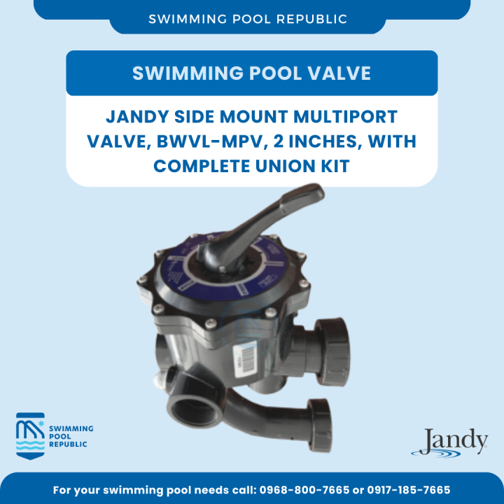 SWIMMING POOL SIDE MOUNT VALVE, JANDY SIDE MOUNT MULTIPORT VALVE, BWVL ...