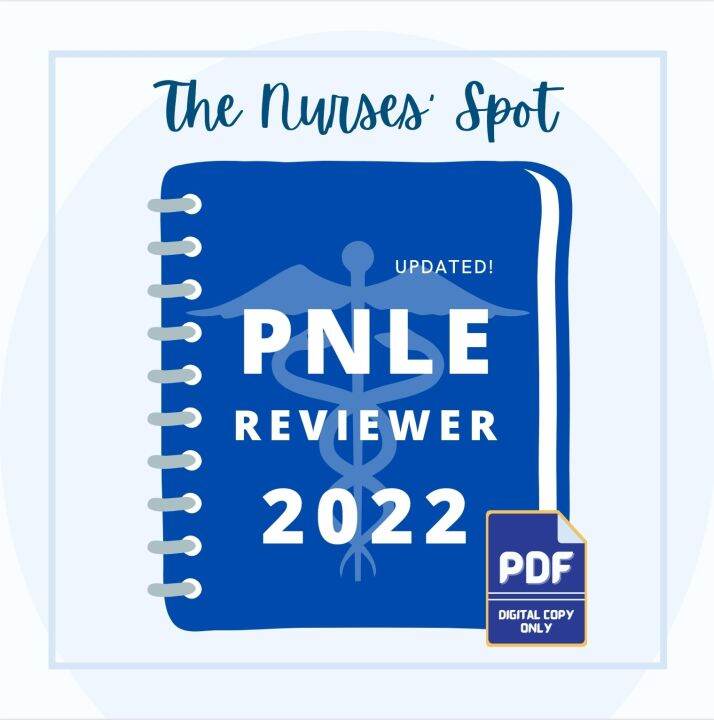 PNLE Reviewer 2022 UPDATED (Philippine Nursing Licensure Exam) | Lazada PH