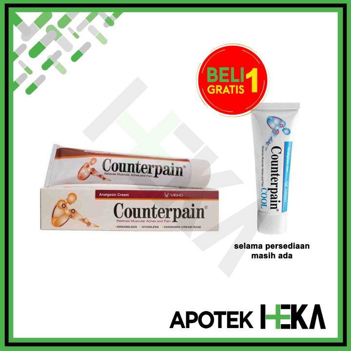 Counterpain Cream Krim Nyeri 60 gr / 120 gr | Lazada Indonesia