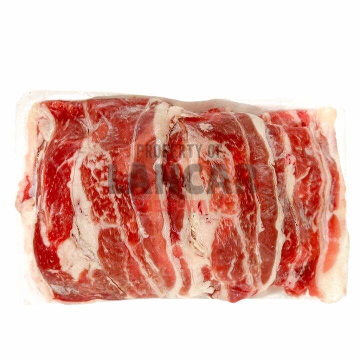 PREMIUM U.S. BEEF SHORT PLATE SLICED 500GR / DAGING YOSHINOYA 500GR ...