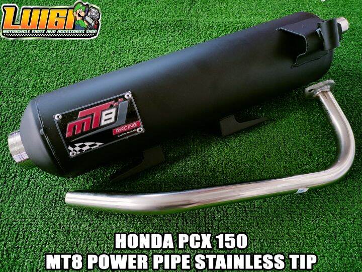 MT8 HONDA PCX 150 POWER PIPE STAINLESS TIP | Lazada PH