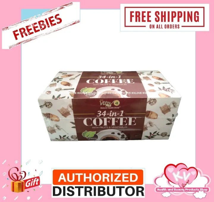 Original ! Best Seller! Vitaplus 34-in-1 Coffee with Fruits and ...