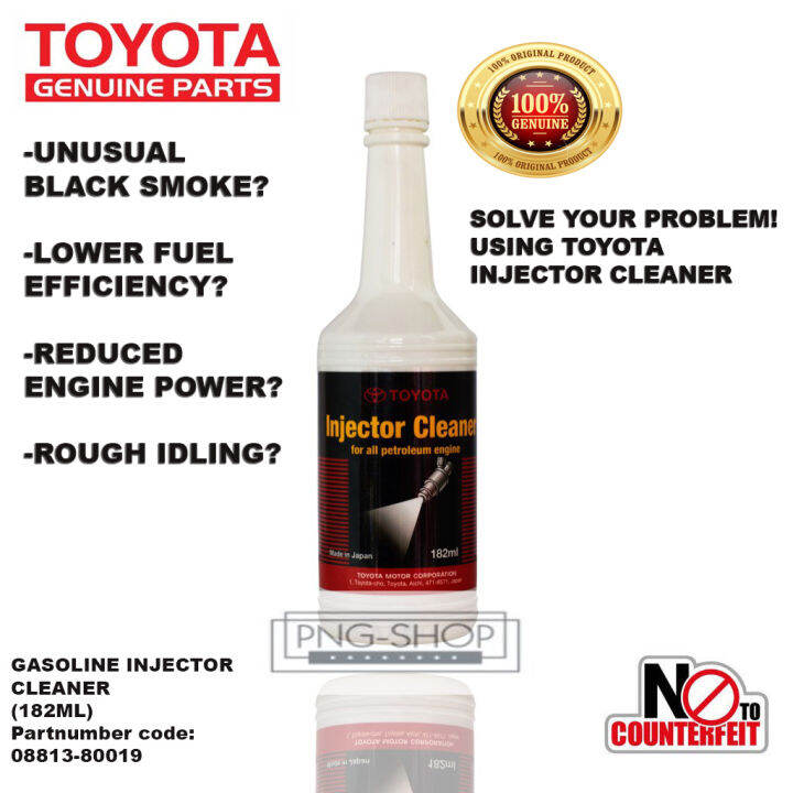 TOYOTA GASOLINE INJECTOR CLEANER (182ML) GENUINE | Lazada PH