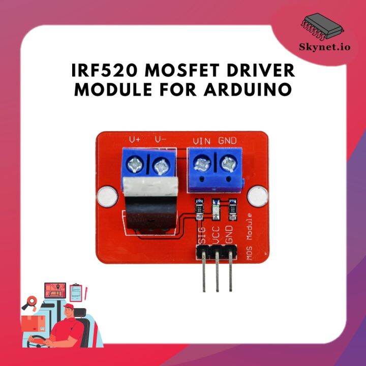 IRF520 MOSFET Driver Module For Arduino | Lazada.co.th