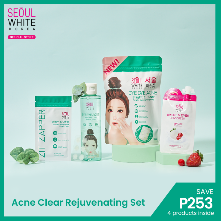Seoul White Korea Acne Clear Rejuvenating Set | Lazada PH