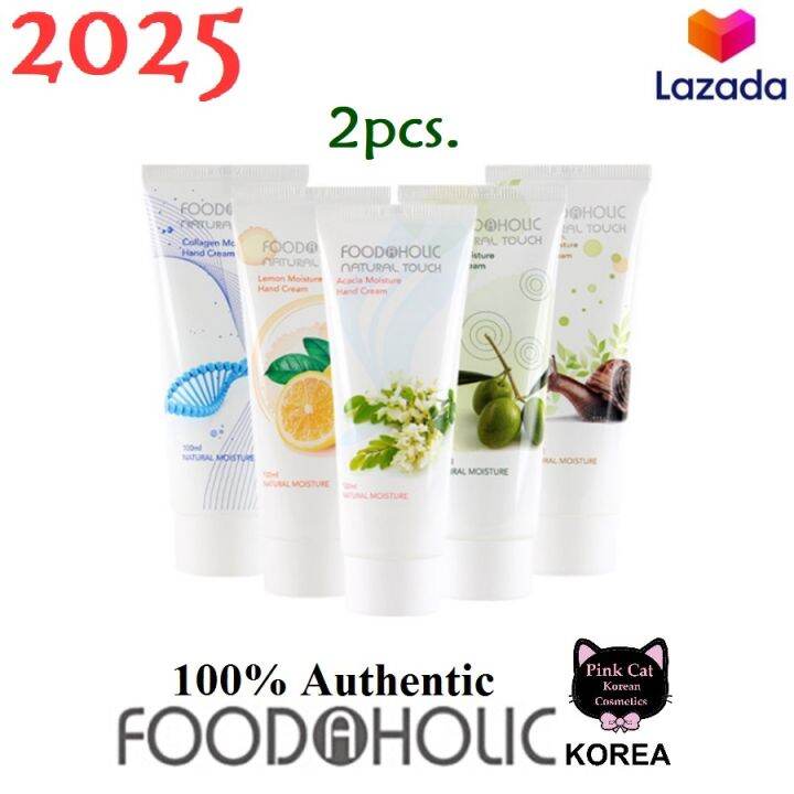 Korean Cosmetics FOODAHOLIC Natural Touch Moisture Hand Cream 100ml ...