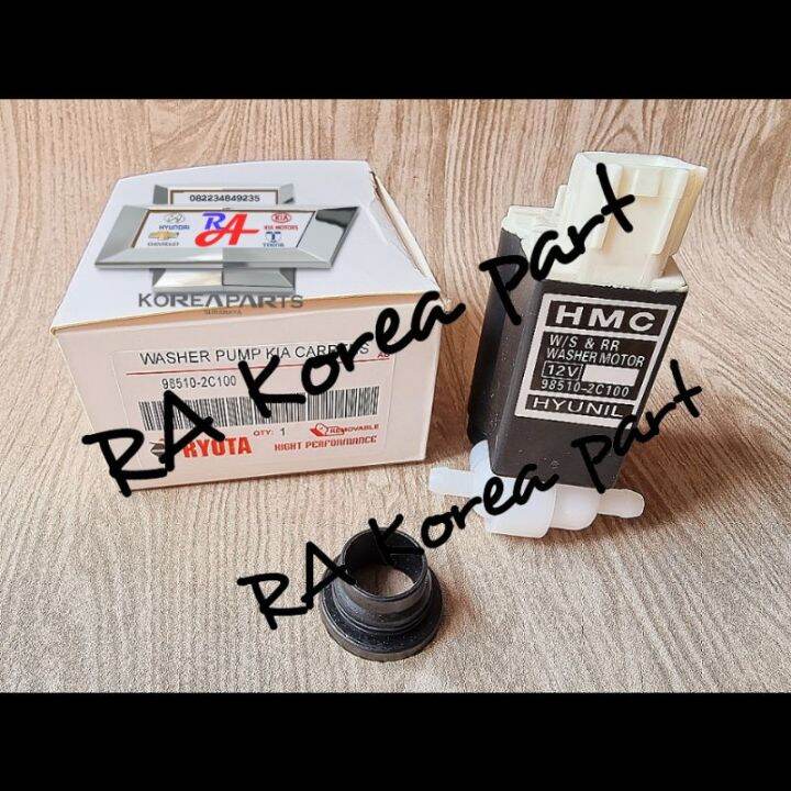Motor Pump Washer Hyundai Matrix Kia Carens 2 Picanto Pompa Air Wiper ...
