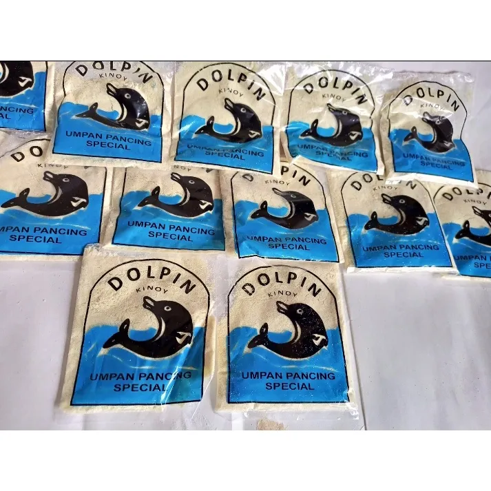 Kinoy umpan ikan dolpin dolphin special 1 pak isi 20 bungkus | Lazada ...