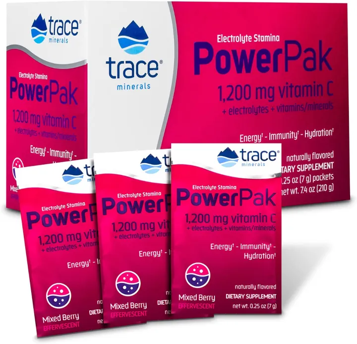 Trace Minerals Research Trace Minerals – Power Pak (Mixed Berry ...