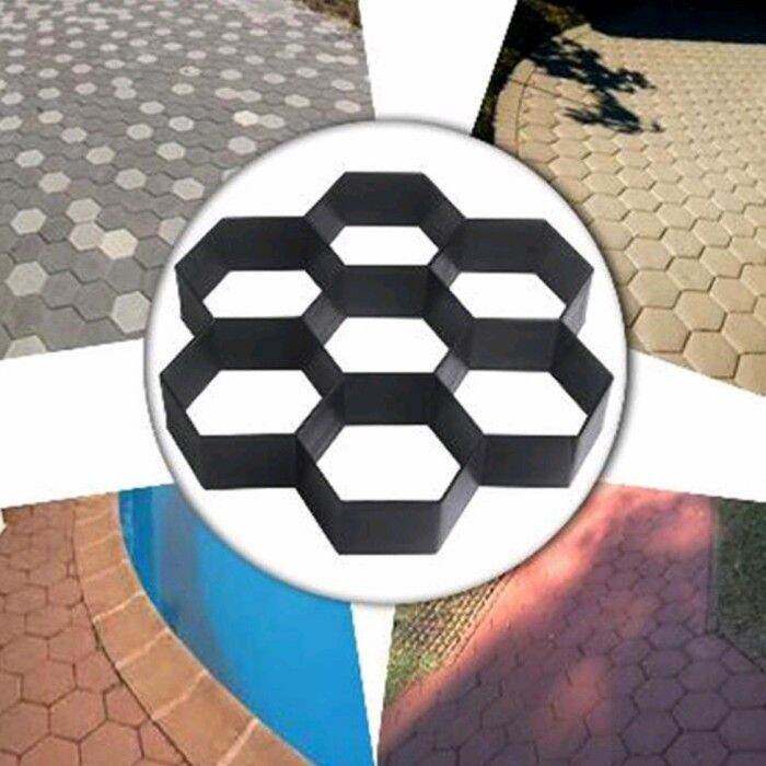 Unik PAVING BLOK KONBLOK MODEL HEXAGONAL UTK TAMAN CETAKAN PAVING BLOCK ...
