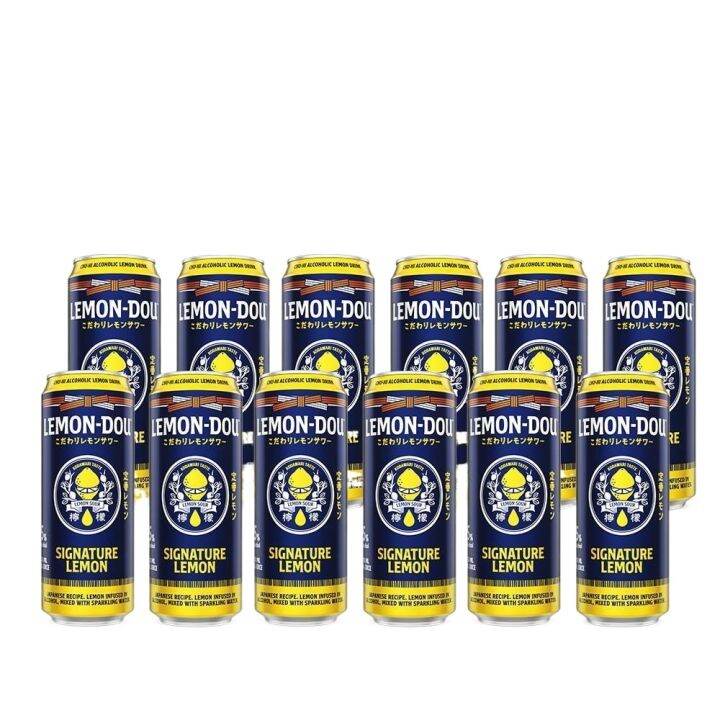Lemon-Dou Signature Lemon 330ml 5 Alcohol Chu-hi - Pack of 12 | Lazada PH