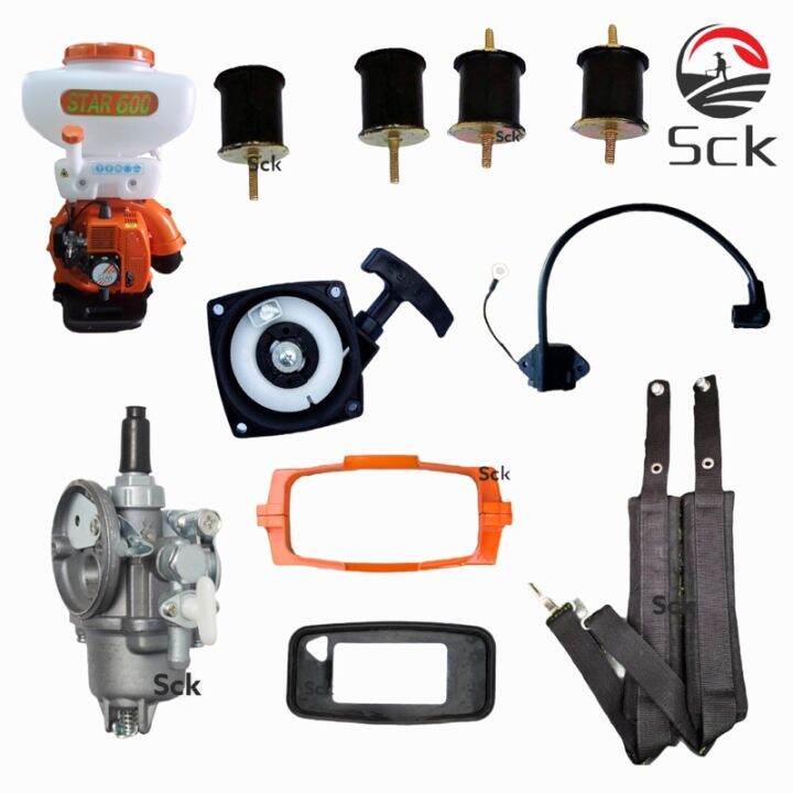 3WF-3 Mist Duster/Carburetor /Recoil Stater/Ignition coil/CDl coil ...