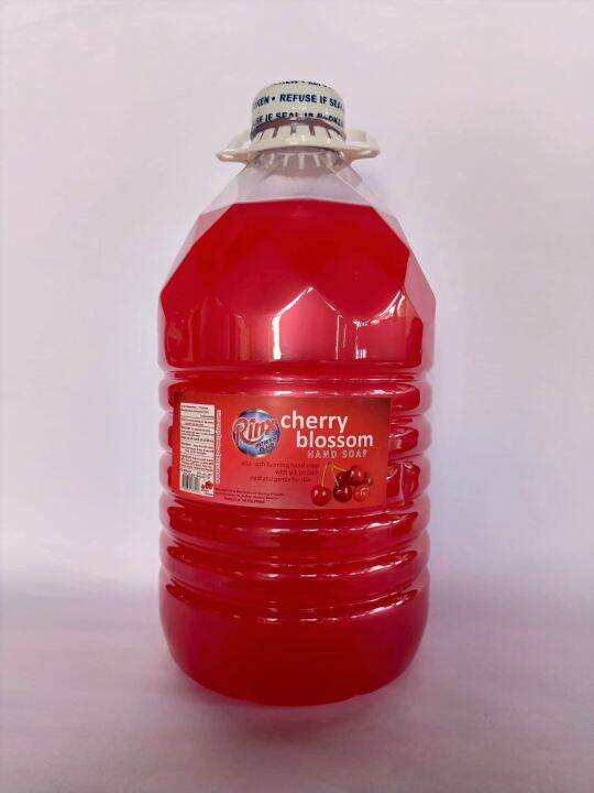 HANDSOAP 4 LITER GALLON CHERRY RED | Lazada PH