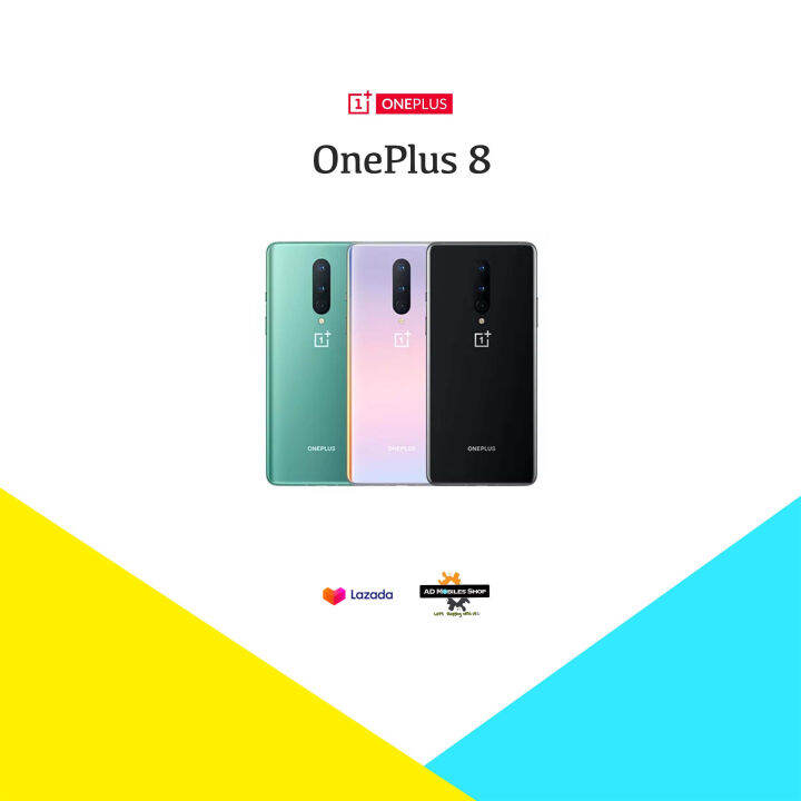 💢New💢OnePlus 8 Ram12+256GB Snapdragon 865 Octa Core เครื่องศูนย์ไทย มี ...