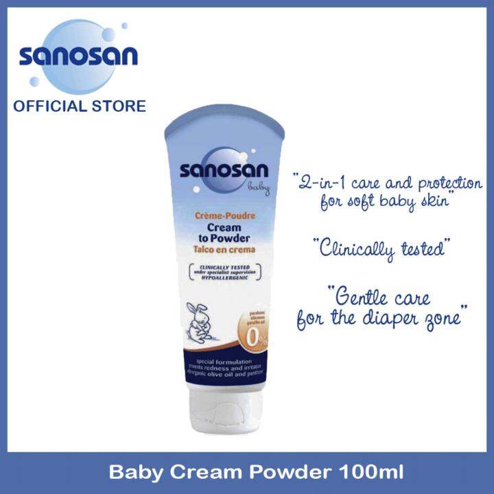 Sanosan Baby Cream Powder 100ML | Lazada PH