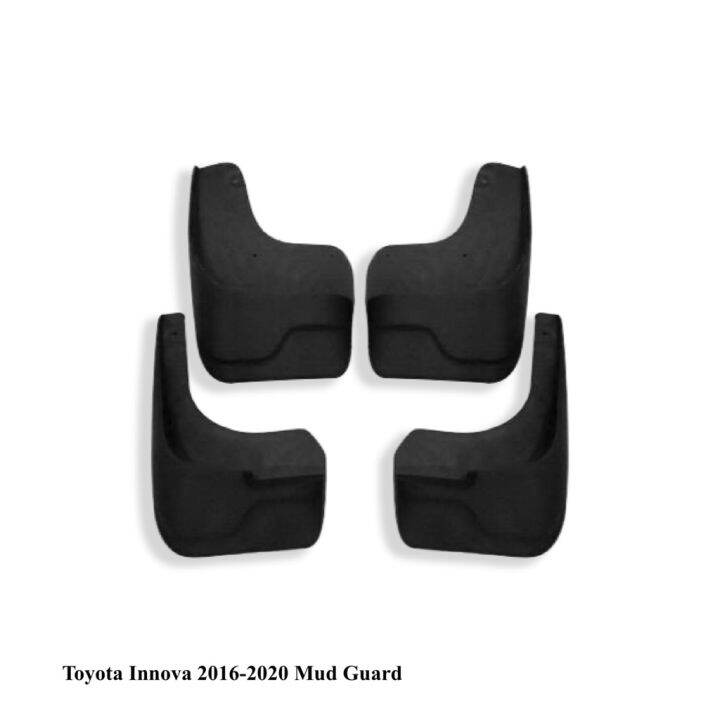 Toyota Innova 2016-2023 with Screw Mud Guard / Mudguard / Mud Flaps ...