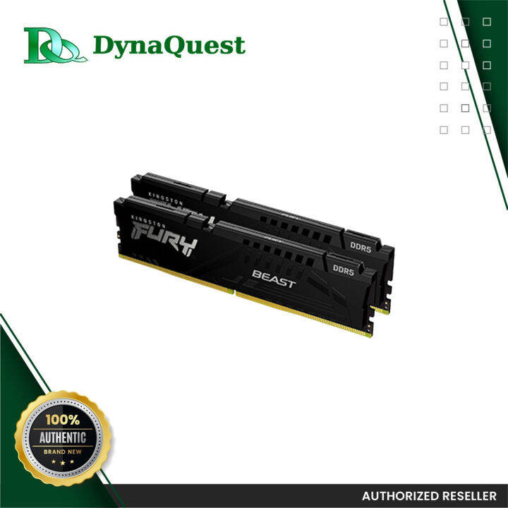 Kingston Fury Beast 16GB 8x2 DDR5 5200MHz KF552C36BBEK2-16 Desktop Memory | Lazada PH